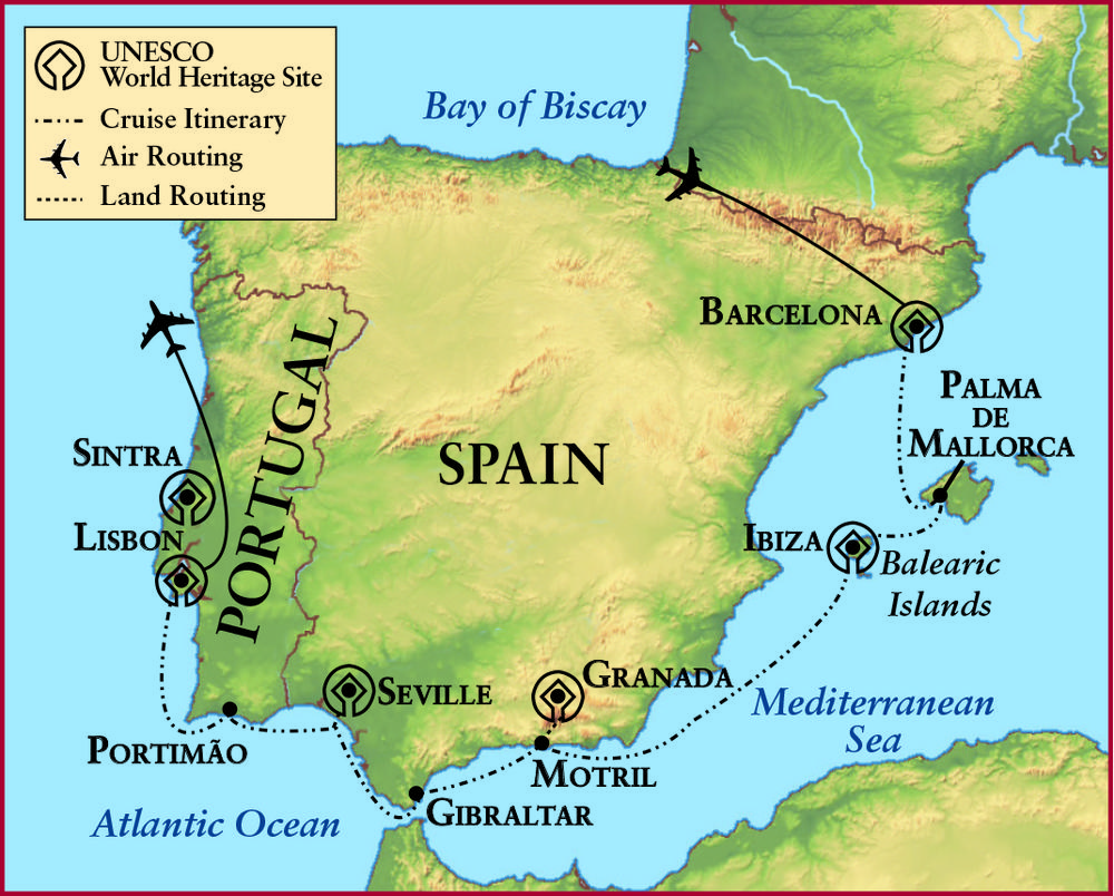 Trade Routes of Coastal Iberia